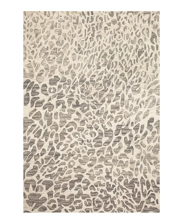 LOLOI Masai Mas-02 Area Rug 2'3x3'9 - Grey/ivory