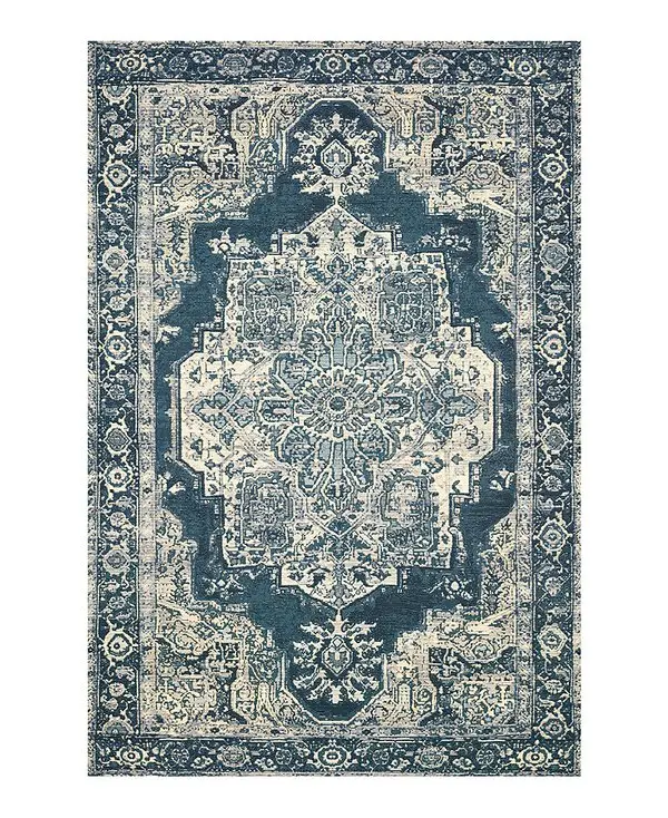 LOLOI Mika Indoor/outdoor Mik-01 Area Rug 6'7x9'4 - Dark/blue