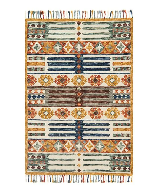 LOLOI Zharah Zr-08 Area Rug 5'0x7'6 - Gold/multi
