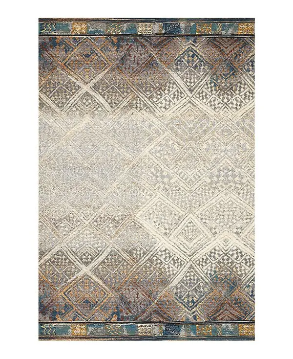 LOLOI Mika Indoor/outdoor Mik-02 Area Rug 6'7x9'4 - Ivory/multi