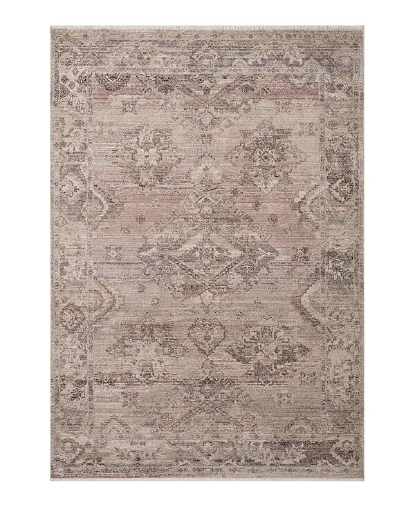 LOLOI Lyra Lyr-01 Area Rug 4'0x5'7 - Blush/dove