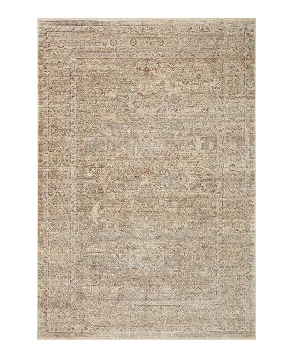 LOLOI Sonnet Snn-04 Area Rug 2'6x4'0 - Moss/natural