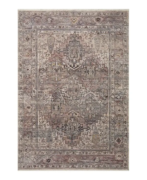 LOLOI Lyra Lyr-05 Area Rug 5'3x7'9 - Silver