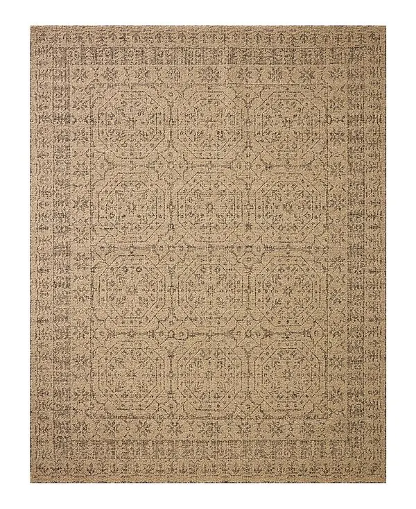 LOLOI Novi Nvi-01 Area Rug 7'9x9'9 - Tan/onyx