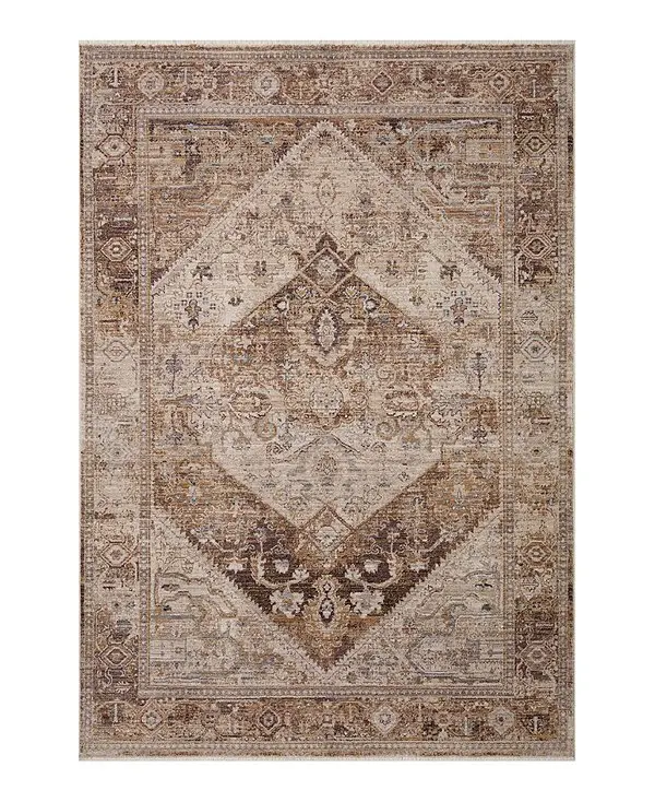 LOLOI Lyra Lyr-07 Area Rug 5'3x7'9 - Natural/mocha