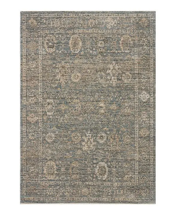 LOLOI Priscilla Prl-03 Area Rug 3'6x5'3 - Blue/sand