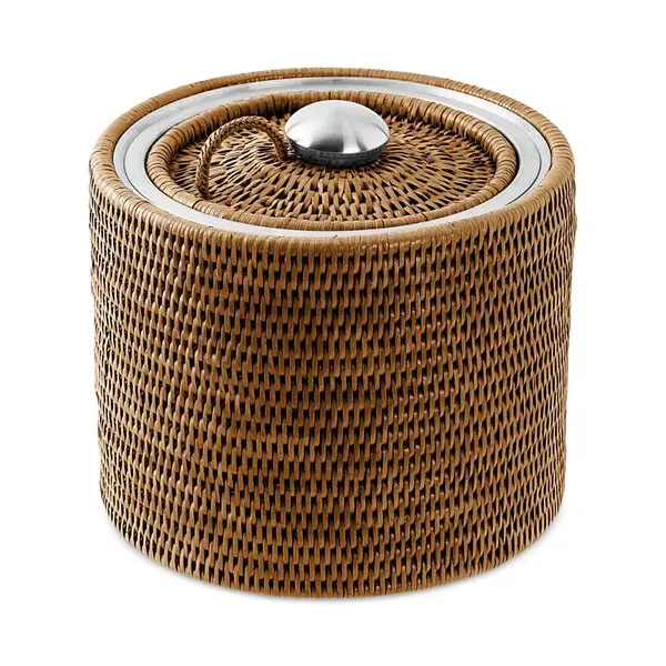 SAMBONET Radici Home Collection Rattan Ice Bucket - No Color