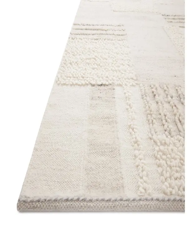 LOLOI Manfred Man-01 Area Rug 5'6x8'6 - Ivory/pebble