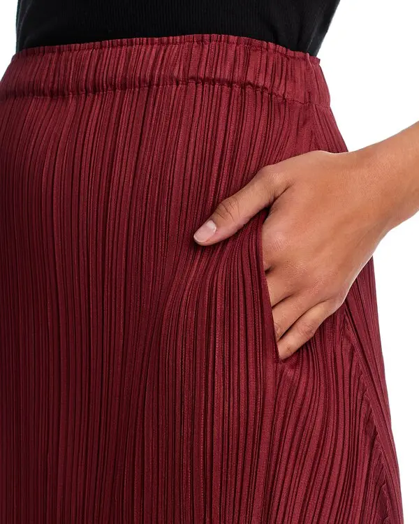 Issey Miyake Pleated Midi Skirt