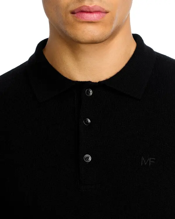 Monfrère Pierce Slim Fit Long Sleeve Polo