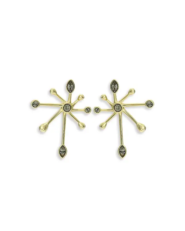 Ted Baker London Stella Crystal Starburst Earrings - Gold Tone