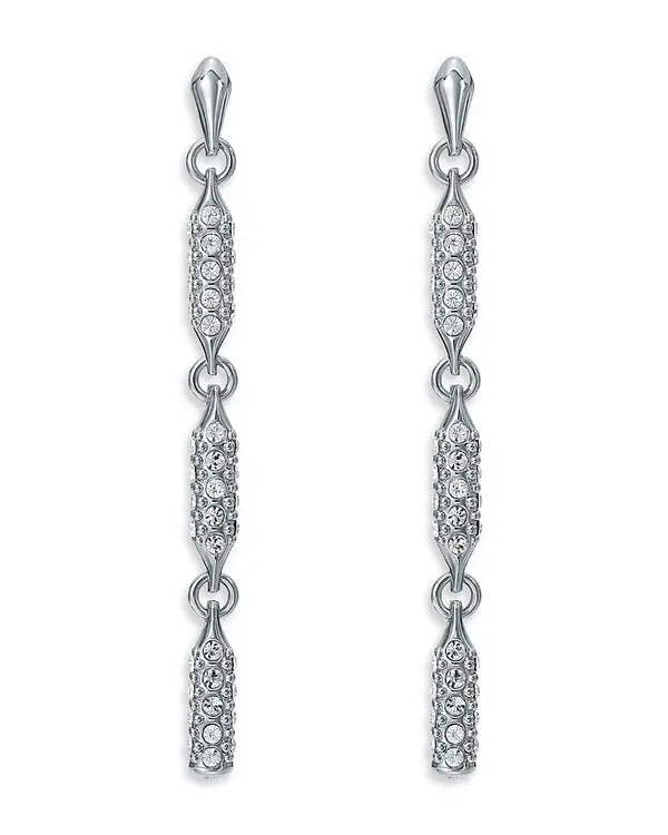 Ted Baker London Cosmic Crystal Drop Earrings - Silver Tone