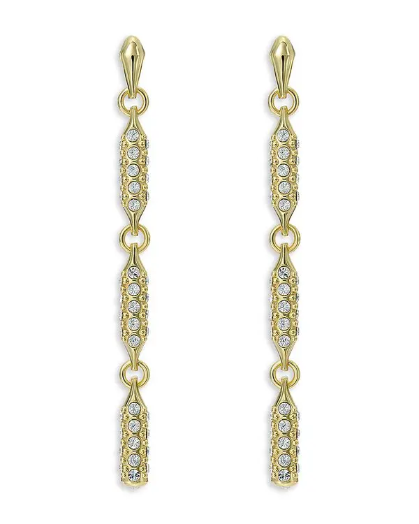 Ted Baker London Cosmic Crystal Drop Earrings - Gold Tone