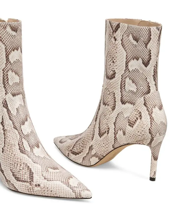 STUART WEITZMAN Power Zip 75 Boots - Cream