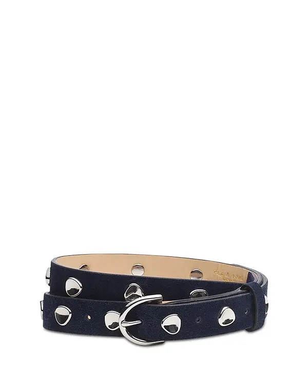 Rag & Bone Brynn Leather Belt - Nvysd