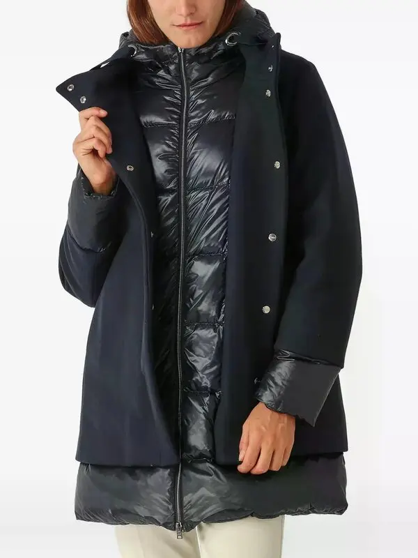 Herno A-shape Padded Coat With Hood