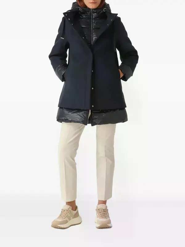 Herno A-shape Padded Coat With Hood