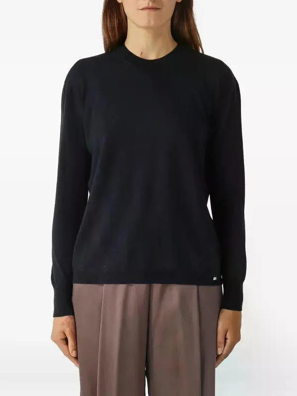 Herno Crew-neck Virgin-wool Sweater