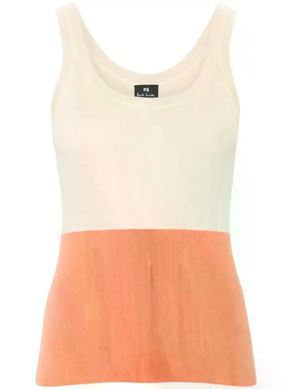 Paul Smith Colourblock Ribbed Tank Top
