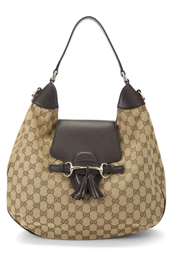 Gucci Original Gg Emily Chain Hobo Bag