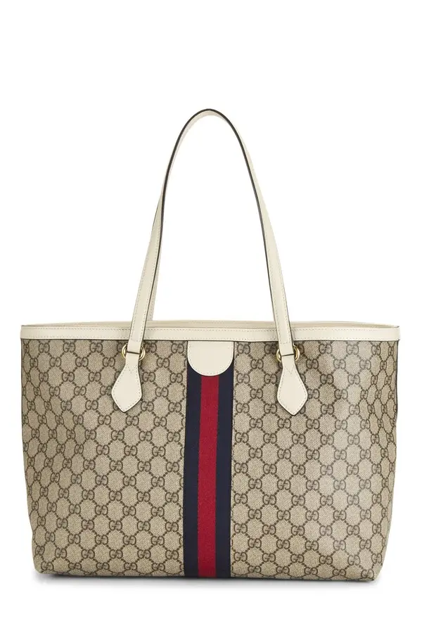 Gucci Gg Supreme Canvas Ophidia Tote