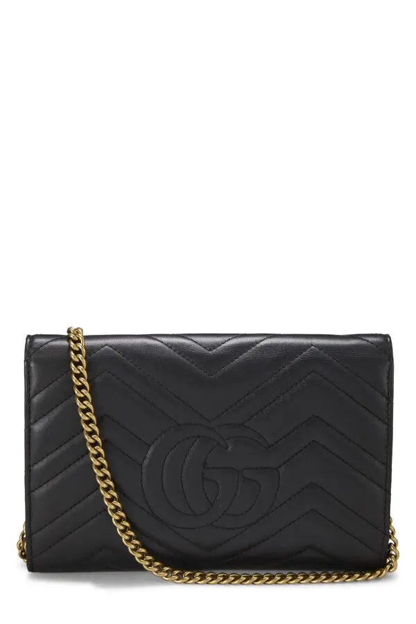 Gucci Gg Marmont Matelassé Leather Crossbody Bag