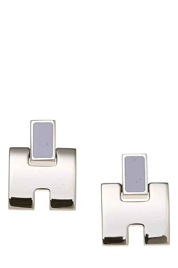 Hermès Eileen Stud Earrings - Purple