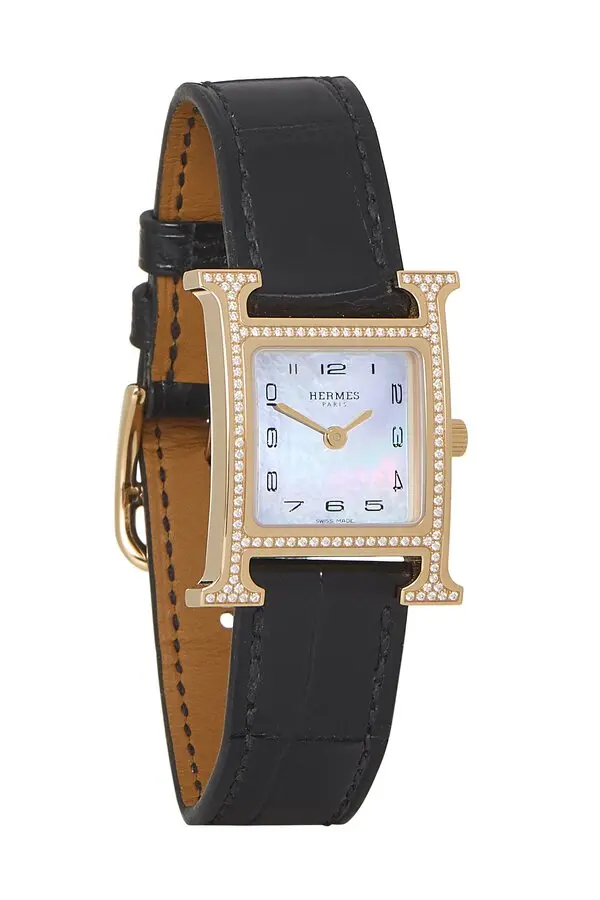 Hermès Heure H Watch - Black