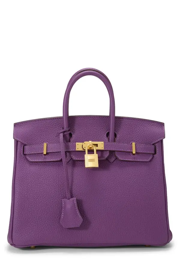 Hermès Togo Horseshoe Birkin 25