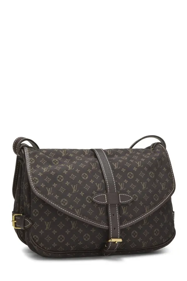 LOUIS VUITTON Mini Lin Saumur 30