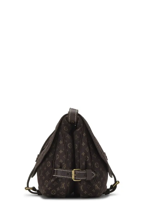LOUIS VUITTON Mini Lin Saumur 30 - Brown