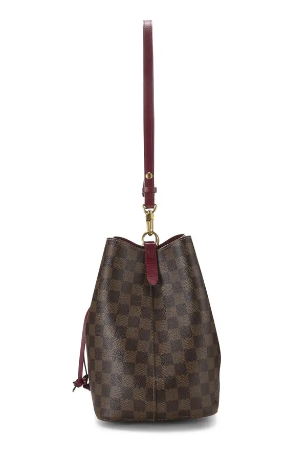 LOUIS VUITTON Damier Ebene Neo Noé Bucket Bag - Brown