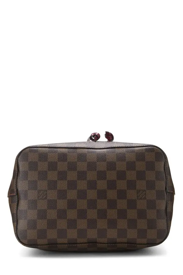 LOUIS VUITTON Damier Ebene Neo Noé Bucket Bag - Brown
