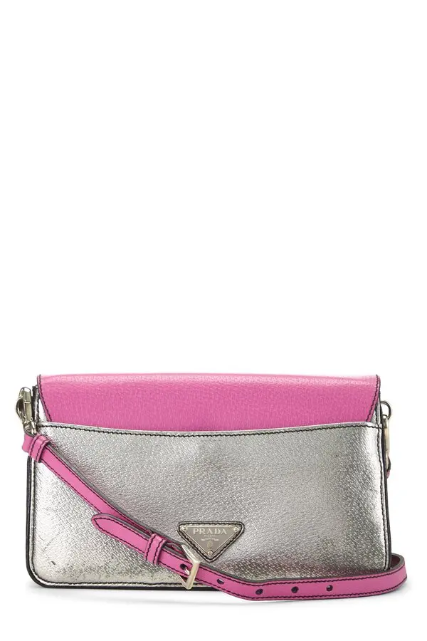 Prada Calfskin Shoulder Bag