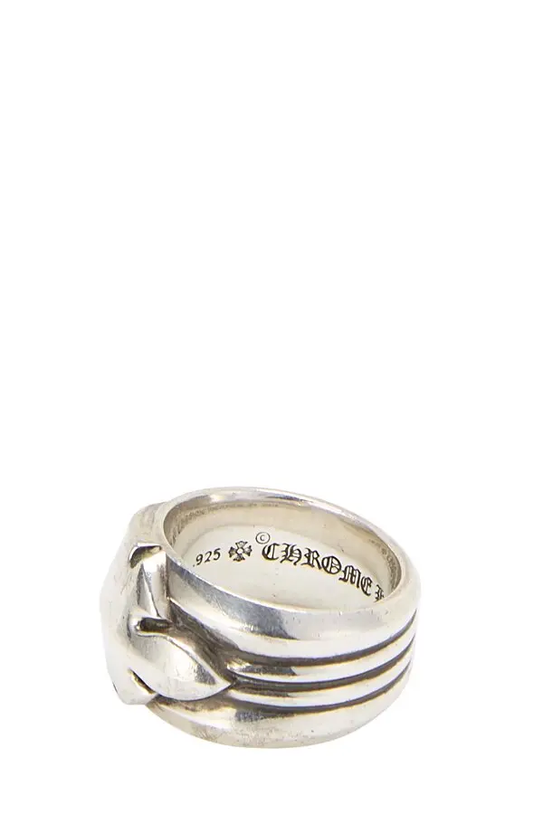 Chrome Hearts Sterling Fleur Ring