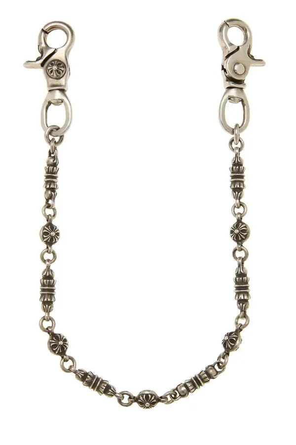Chrome Hearts Sterling Wallet Chain - Silver