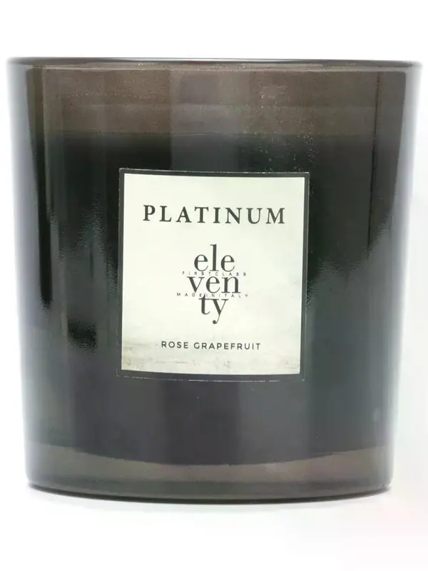 Eleventy Rose Grapefruit Scented Candle - Black