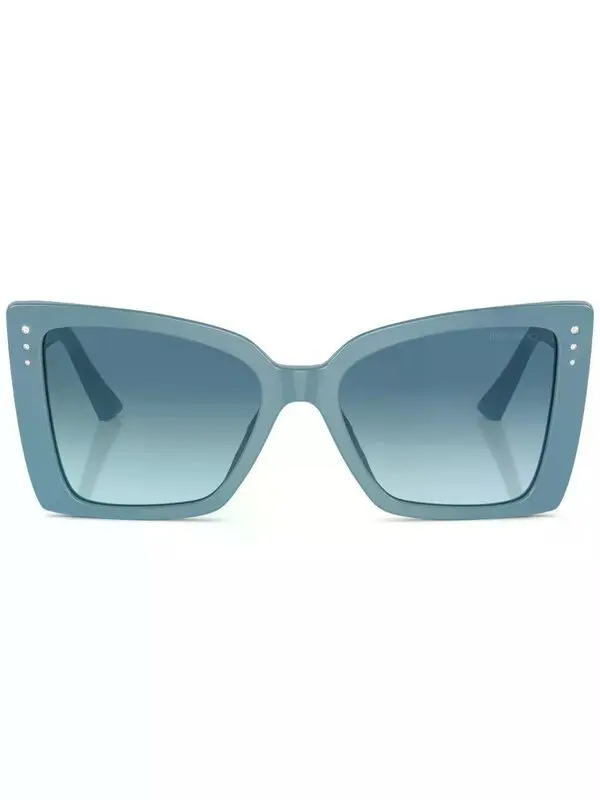 JIMMY CHOO Lorea Butterfly Sunglasses - Blue