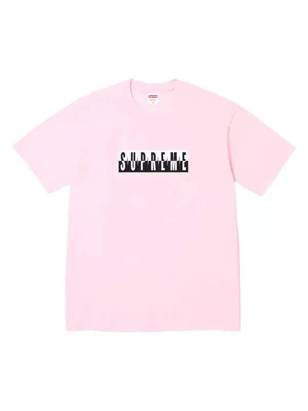 Supreme Split Graphic T-shirt - Pink