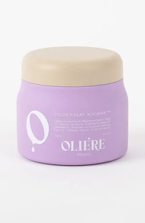 OLIERE PARIS Color Éclat Açaí Color-correcting Hair Mask - Purple