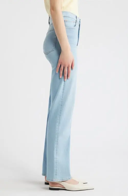 FRAME Le Sleek High Waist Straight Leg Jeans - Hush