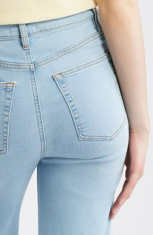 FRAME Le Sleek High Waist Straight Leg Jeans - Hush