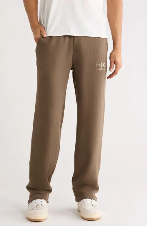 MUSEUM OF PEACE & QUIET Leisure Cotton Sweatpants - Brown
