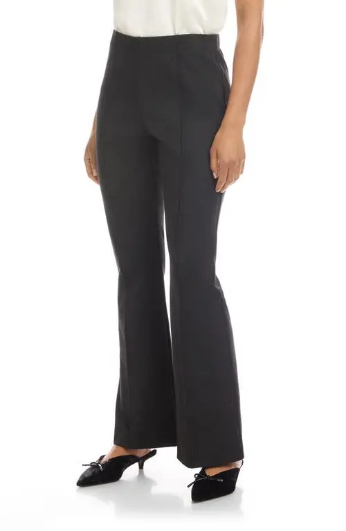 Fifteen Twenty Serena Pintuck Pull-on Slim Flare Pants