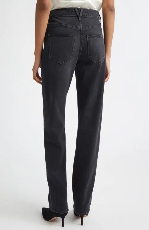 Veronica Beard Harley High-waist Arc Leg Jeans - Washed Onyx