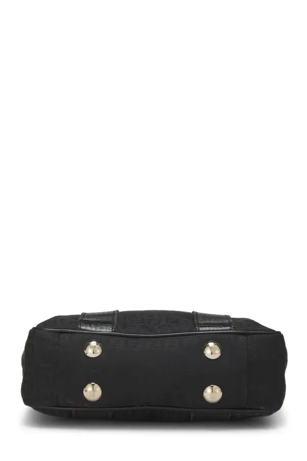 Fendi Zucchino Tote - Black