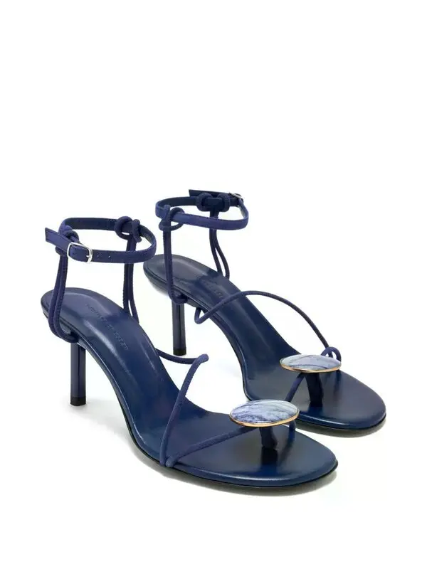 Christopher Esber Knotted Ankle-tie Sandals