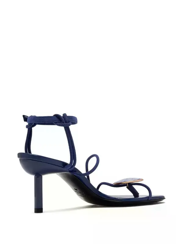 Christopher Esber Knotted Ankle-tie Sandals