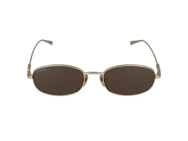 Gucci Sunglasses - Gold Gold Brown