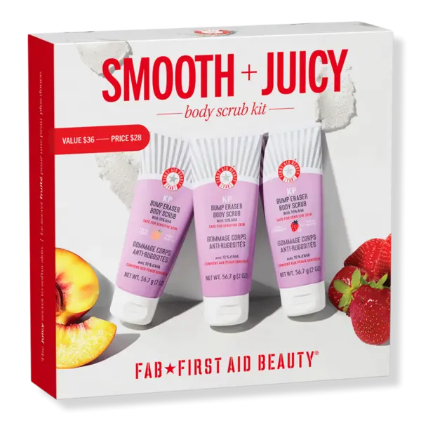 FIRST AID BEAUTY Smooth + Juicy Scrub Kit - One-color
